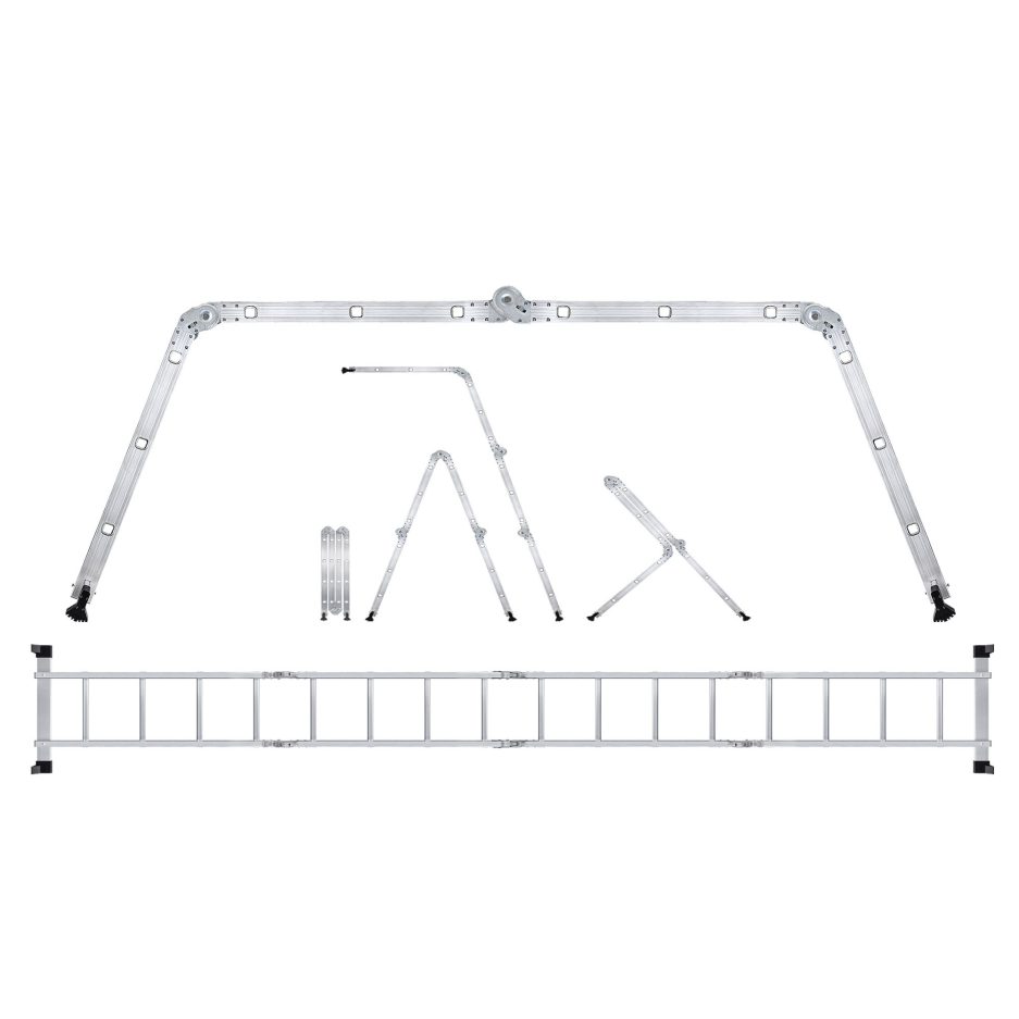 UDS. ESCALERA MULTIUSO/PLATAFORMA WERKU / 127-472 CM | Climavent